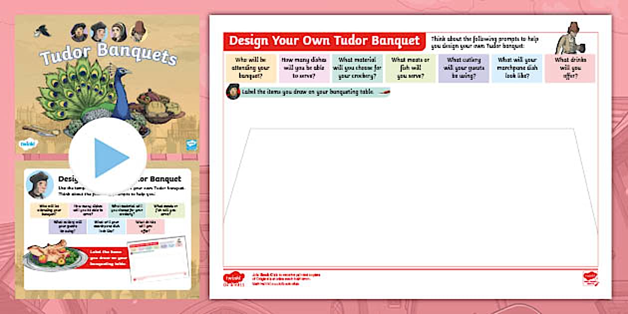 Tudor Banquets KS2 Lesson Pack | Twinkl Originals - Twinkl